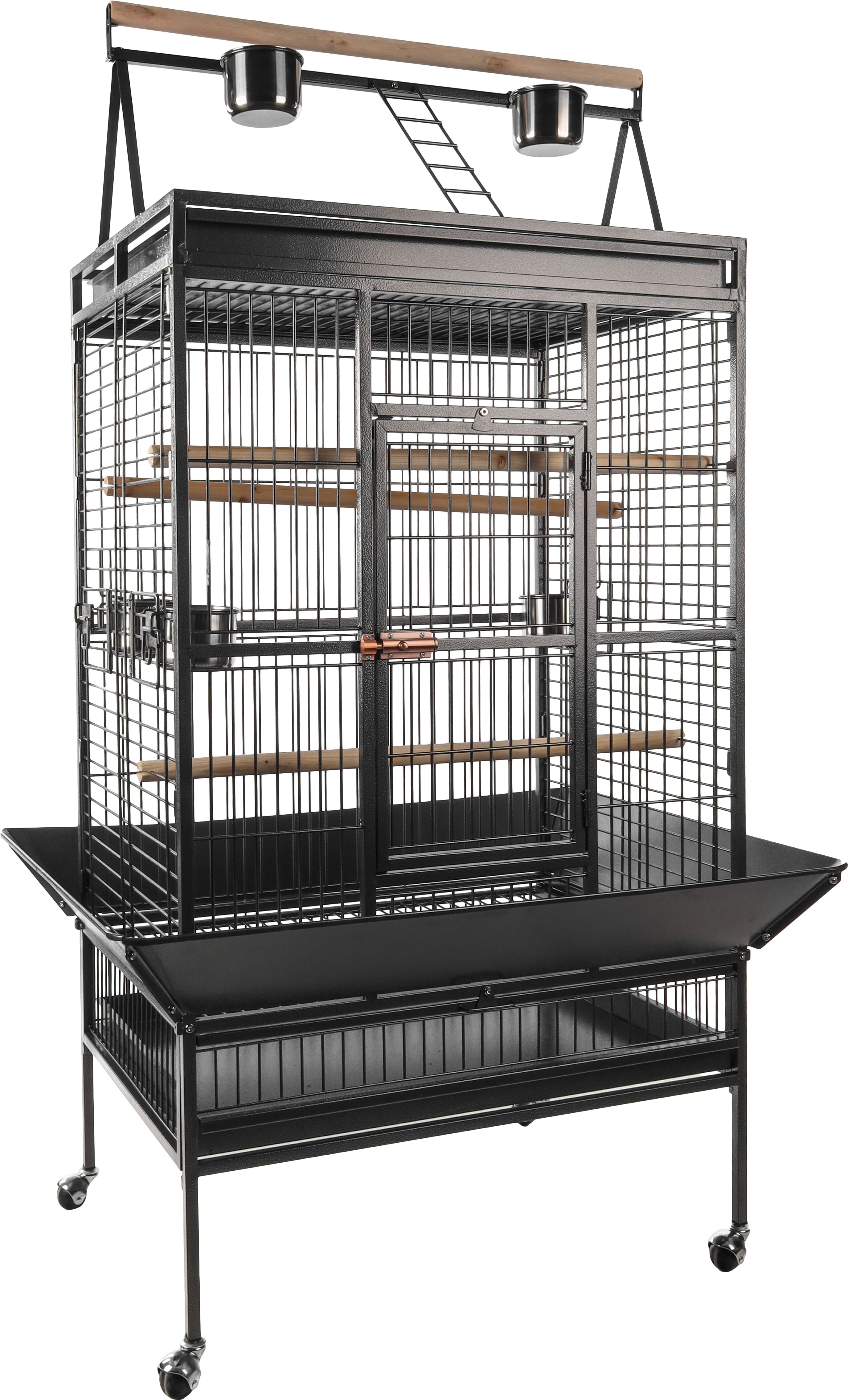 Parrot cage Parko Anthracite | 110486 | Flamingo Pet Products