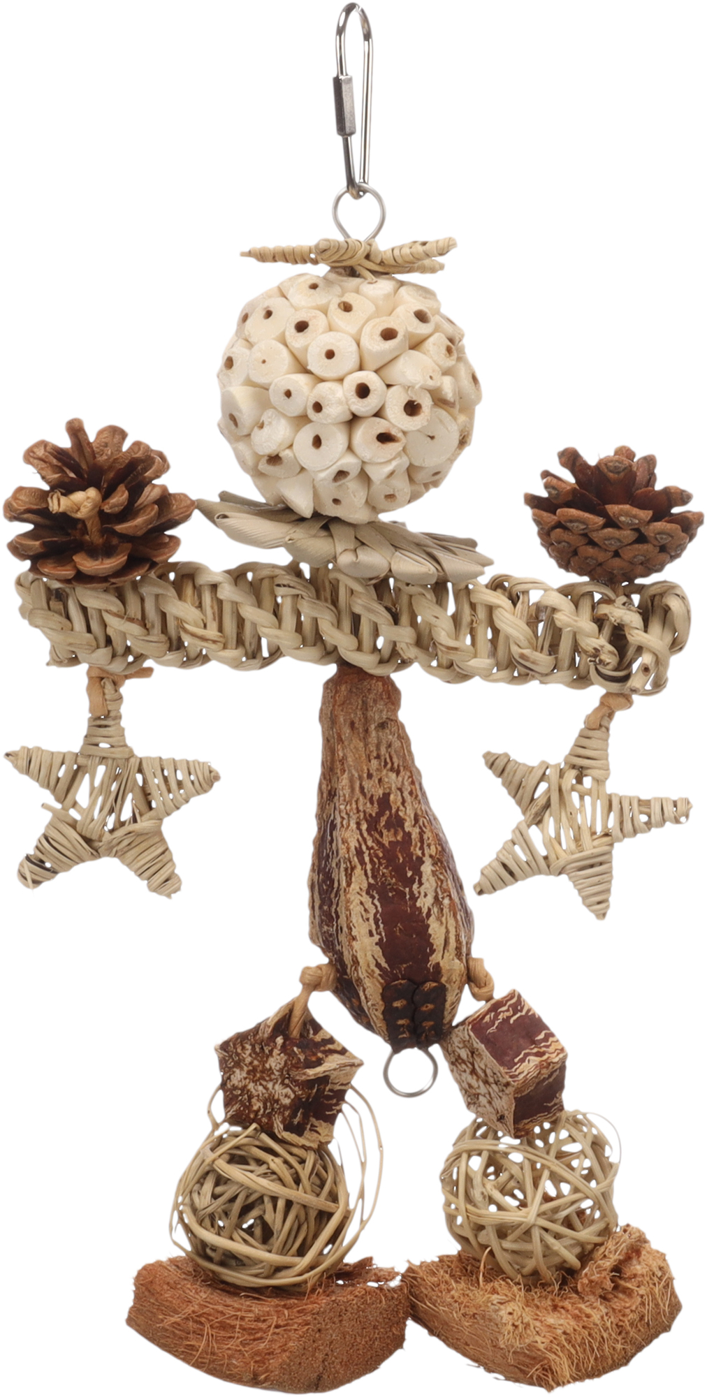 Parakeet toy Kiko Brown | 110504 | Flamingo Pet Products