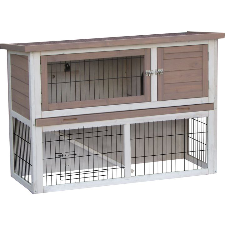 Konijnenhok Loft Urban Bruin | 210093 | Flamingo Pet Products