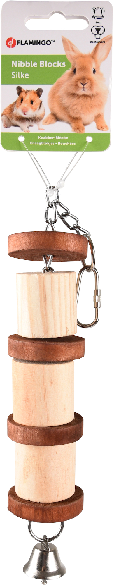 Toy Silke Blocks Brown | 210229 | Flamingo Pet Products