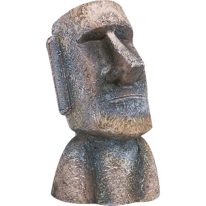 Decoration Moai Grey Statue | 401642 | Flamingo Pet Products