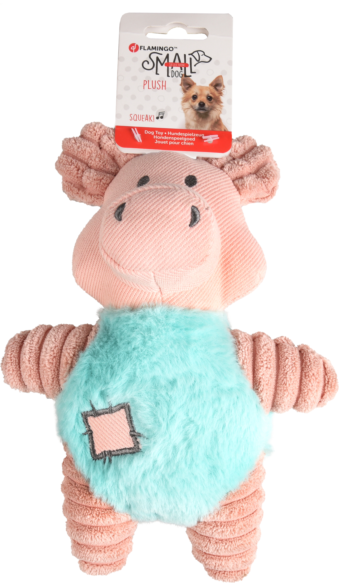 Toy Small Dog Cub Pig Ikra Antique pink | 520009 | Flamingo Pet Products