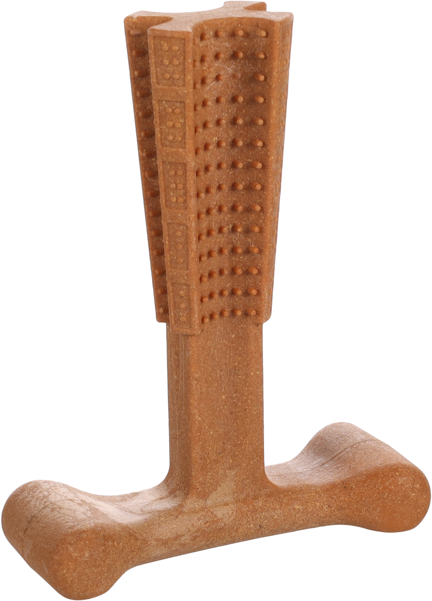 Toy Nyl'o Bamboo T-Bone with beef flavour | 522192 | Flamingo Pet Products