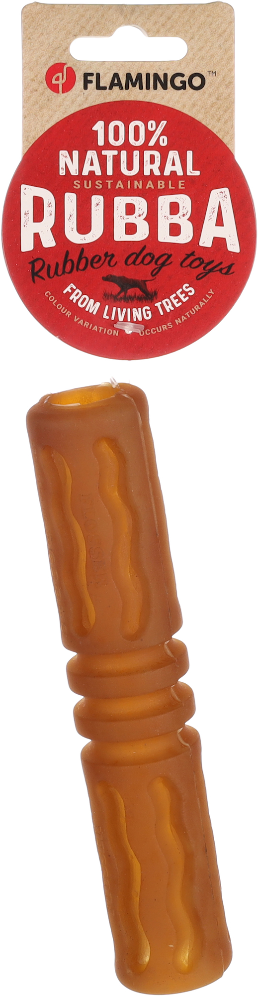 Toy Rubba Stick Brown | 522671 | Flamingo Pet Products