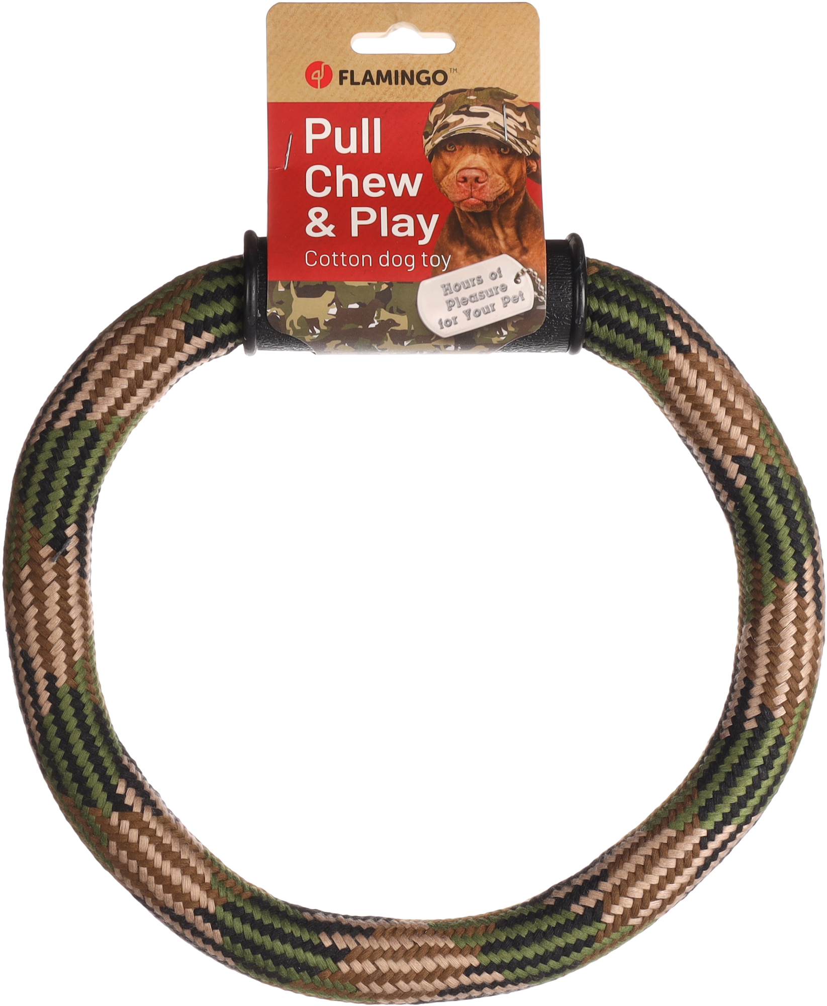 Toy Joe Ring & Cord Camouflage | 522737 | Flamingo Pet Products