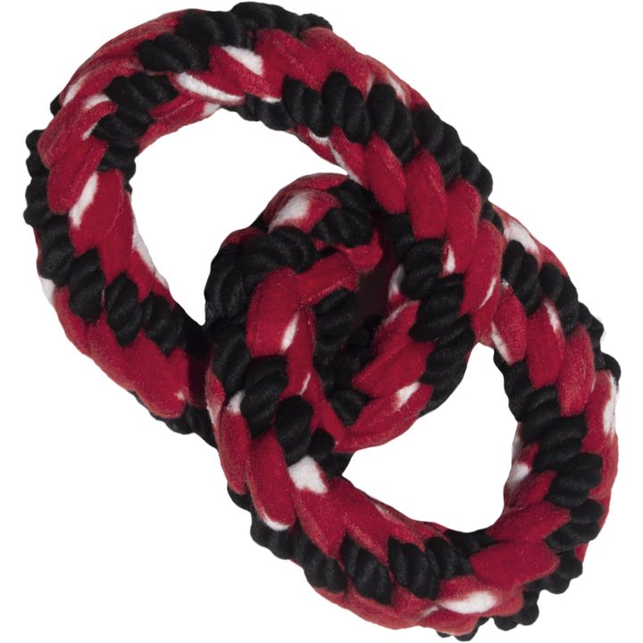 Kong® Toy Signature Ring & Cord Red | 523036 | Flamingo Pet Products
