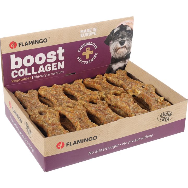 Friandises Boost Os avec des légumes & Collagène | 523118 | Flamingo ...