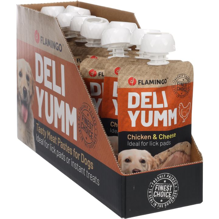 Snacks Deli Yumm Paste with chicken & with cheese | 523418 | Flamingo ...