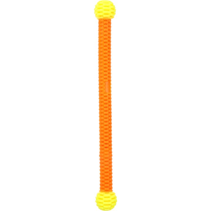 Speelgoed Lipa Stok met bal Geel & Oranje | 523449 | Flamingo Pet Products