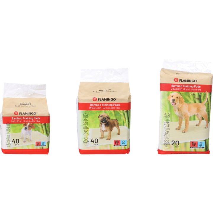 Training pad Bamboo Padu Beige | 523454 | Flamingo Pet Products