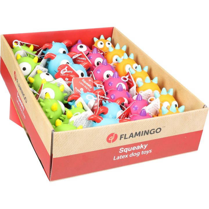 Toy Bibber Monster Multiple colours | 523585 | Flamingo Pet Products