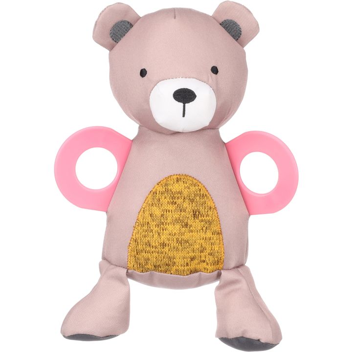 Toy Puppy Britty Bear Taupe | 523623 | Flamingo Pet Products