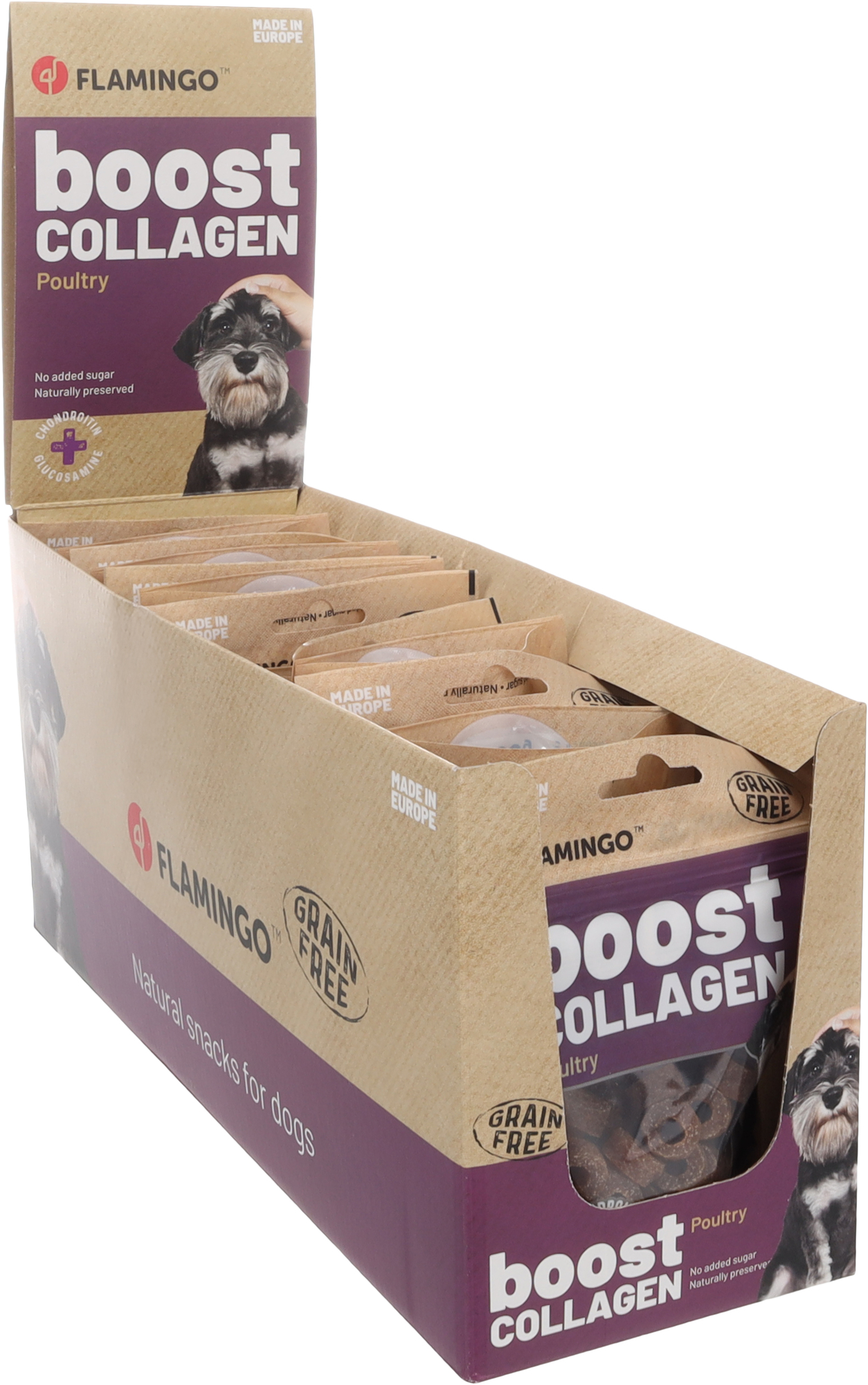 Snacks Boost Rounds with chicken & collagen | 523672 | Flamingo Pet ...