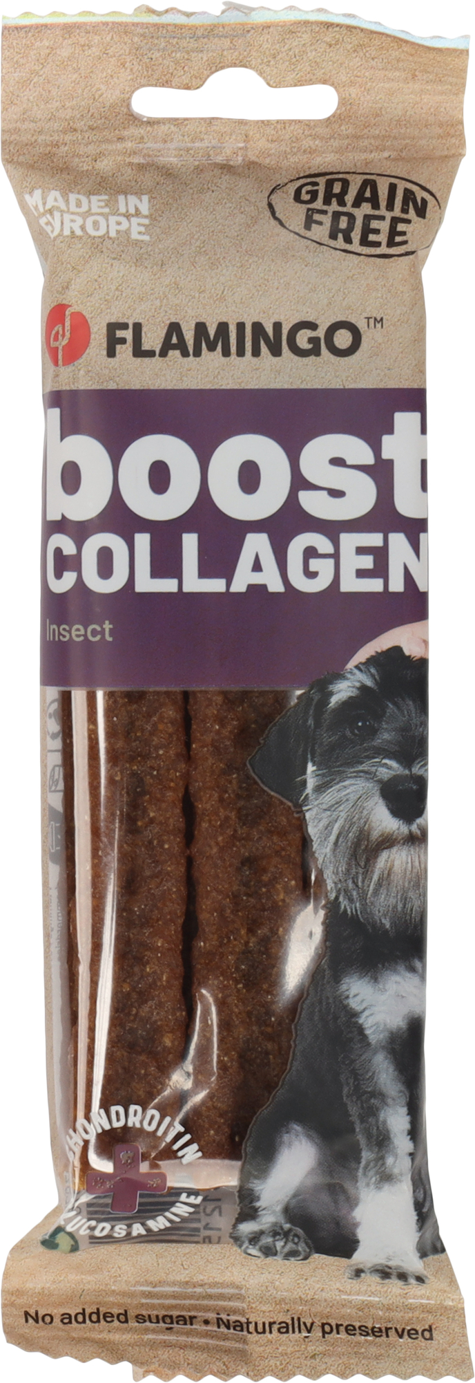 Snacks Boost Stick with insects & collagen | 523675 | Flamingo Pet Products