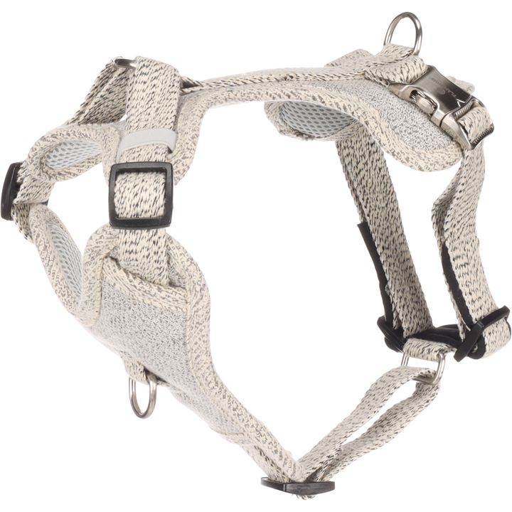 Harness Lago White & Black | 523790 | Flamingo Pet Products