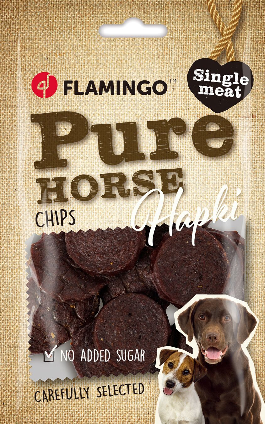 Snacks Hapki Chips with horse | 524718 | Flamingo Pet Products