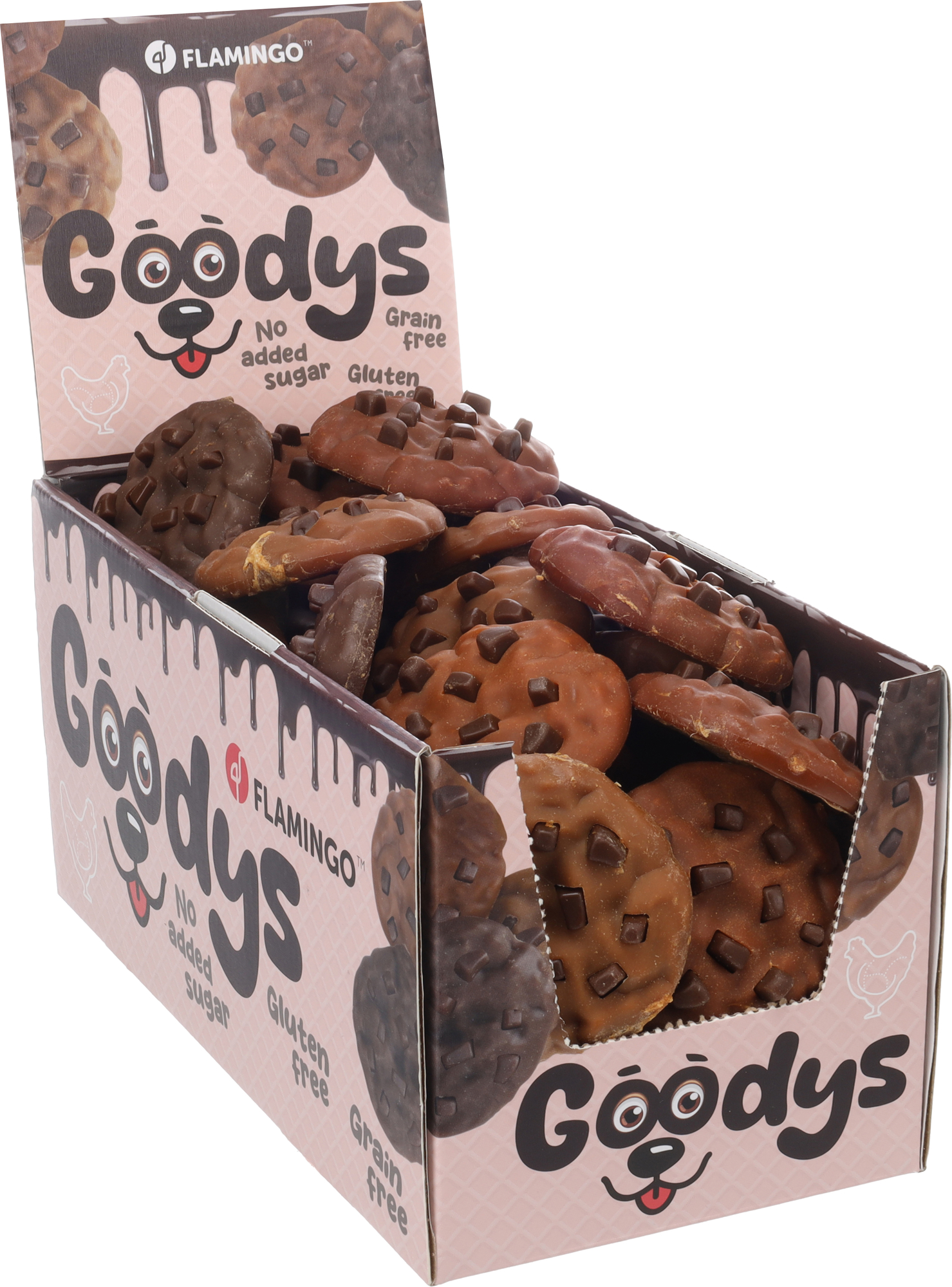 Snack Goodys Koekje met kip Meerkleurig | 524737 | Flamingo Pet Products