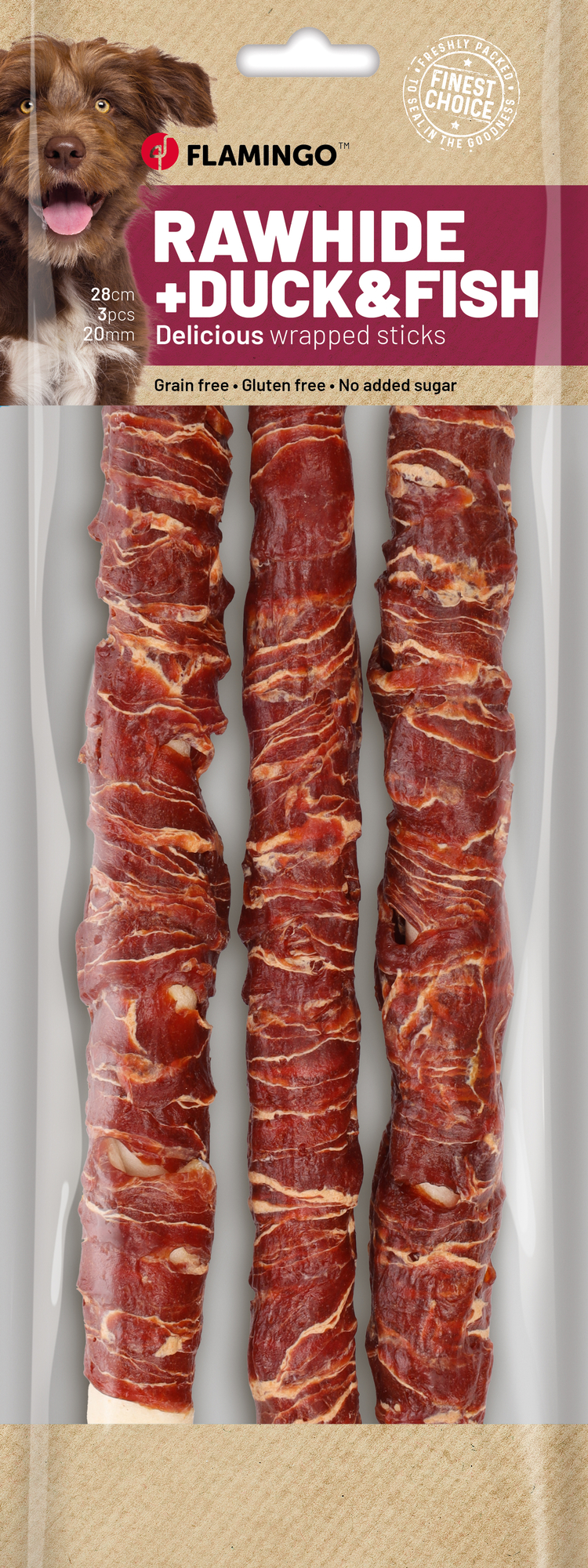 Snacks R'Hide Stick with duck & with cod 28cm 93g / 3 pcs 280g | 524952 ...
