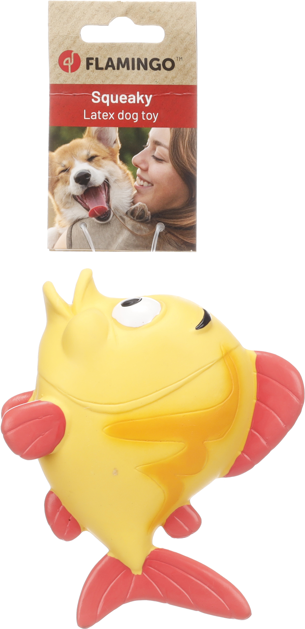 Toy Anais Fish Yellow | 525540 | Flamingo Pet Products