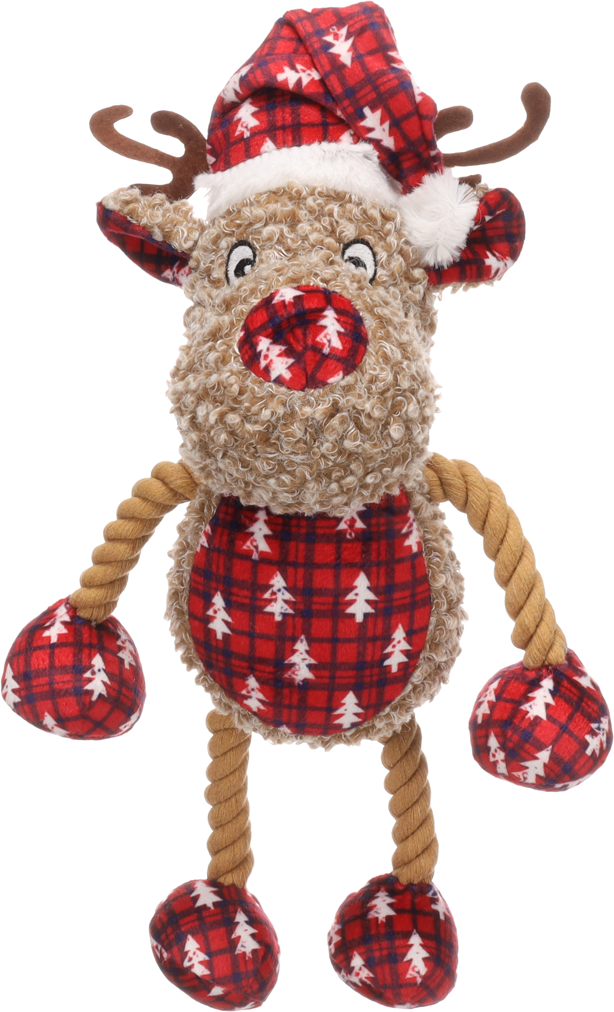 Christmas Toy Long legs Krola Reindeer & Cord Brown | 525652 | Flamingo ...