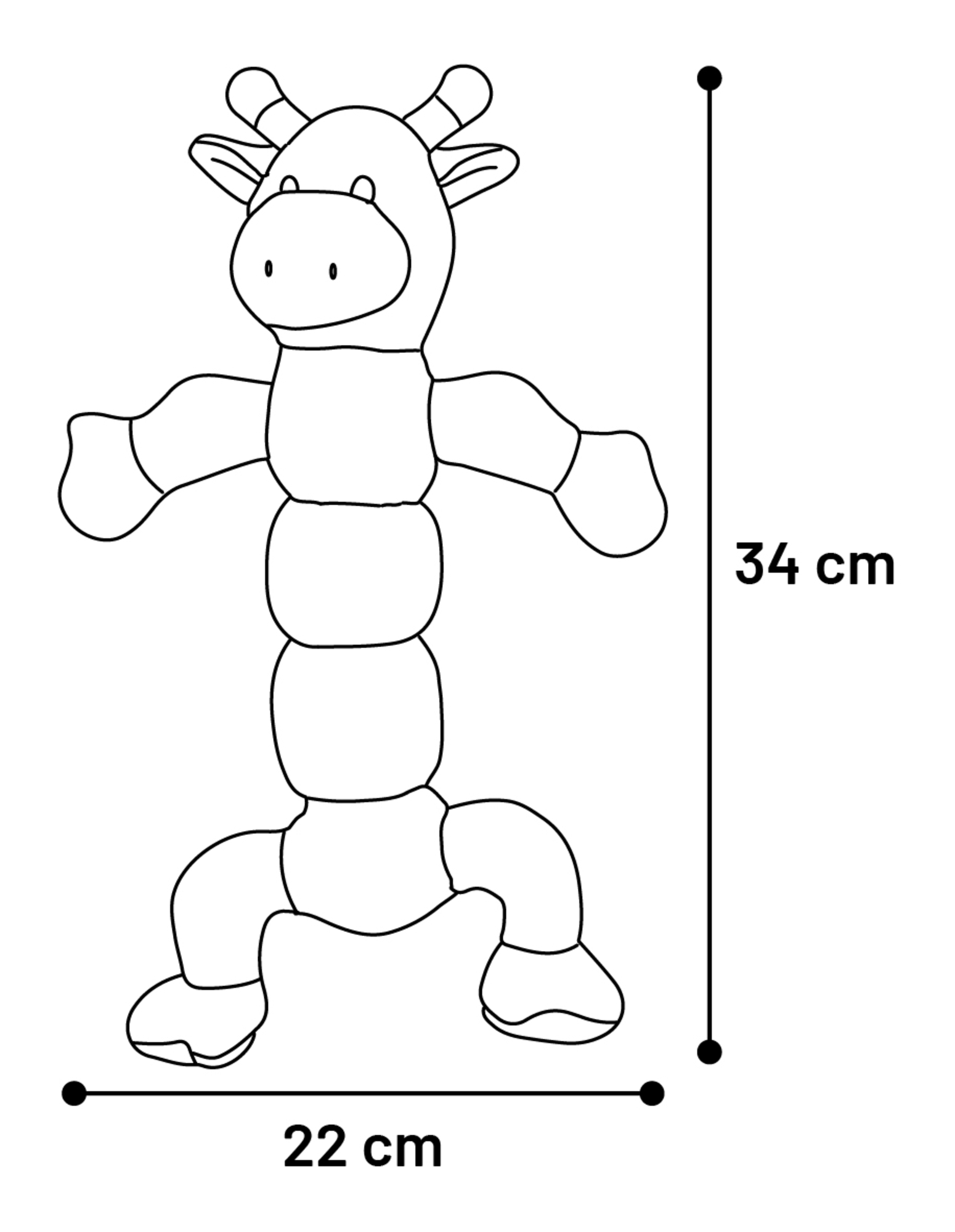 Toy Chini Cow & Monkey & Pig Several versions | 525779 | Flamingo Pet ...