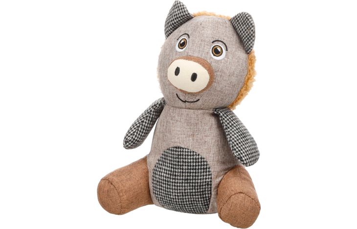 Toy Libar Pig Brown | 525789 | Flamingo Pet Products