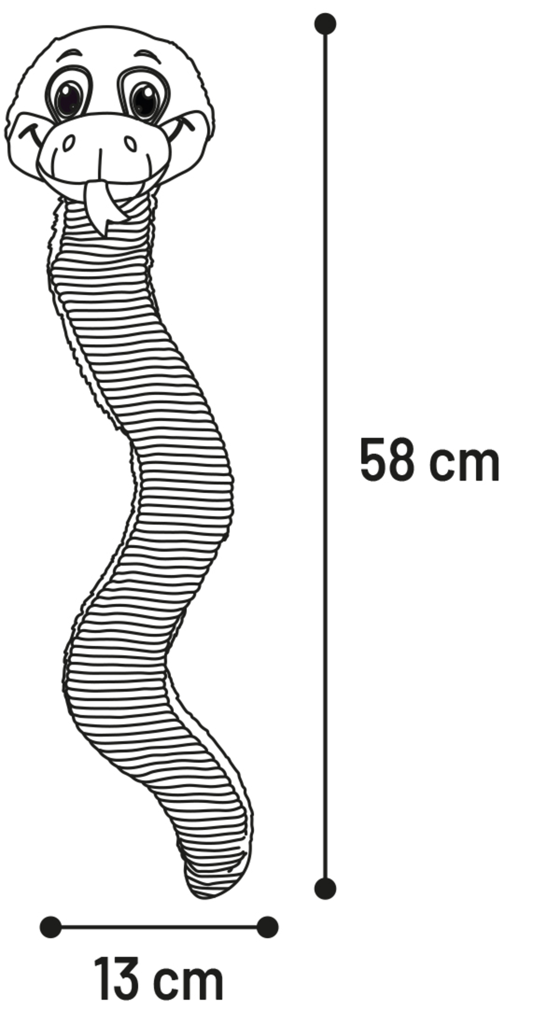 Speelgoed Zazza Slang Groen | 525866 | Flamingo Pet Products