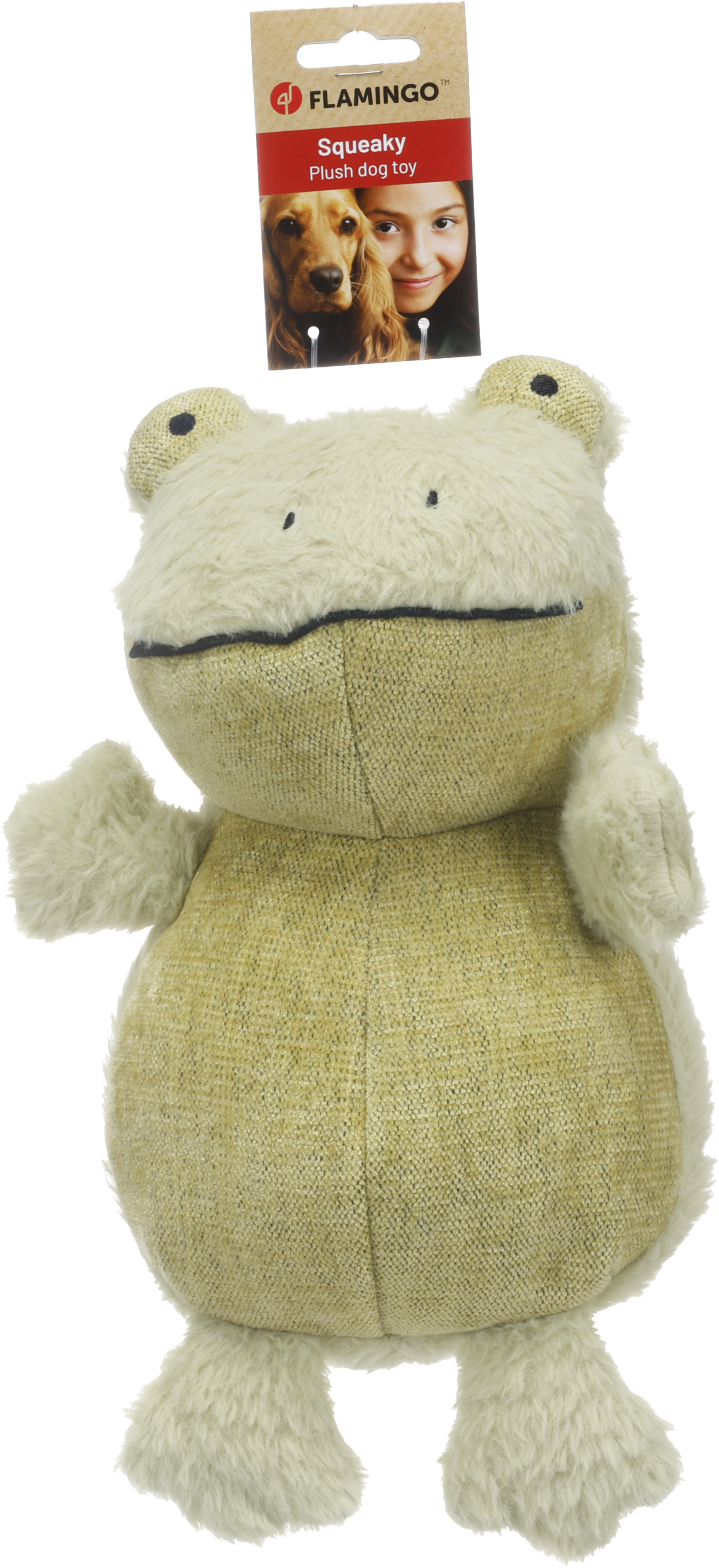Toy Pensa Frog Green | 526246 | Flamingo Pet Products