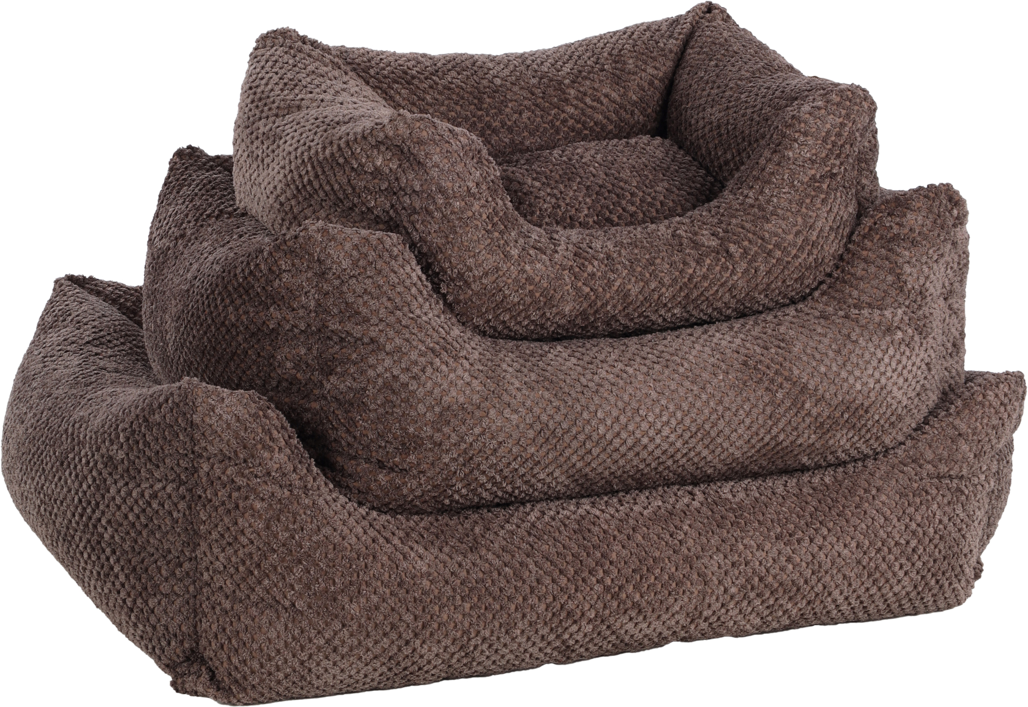 Basket Erbel Rectangle Taupe | 526405 | Flamingo Pet Products