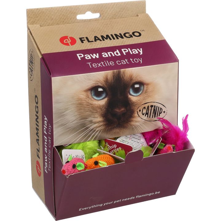 Speelgoed Vera Muis Meerdere kleuren | 560776 | Flamingo Pet Products