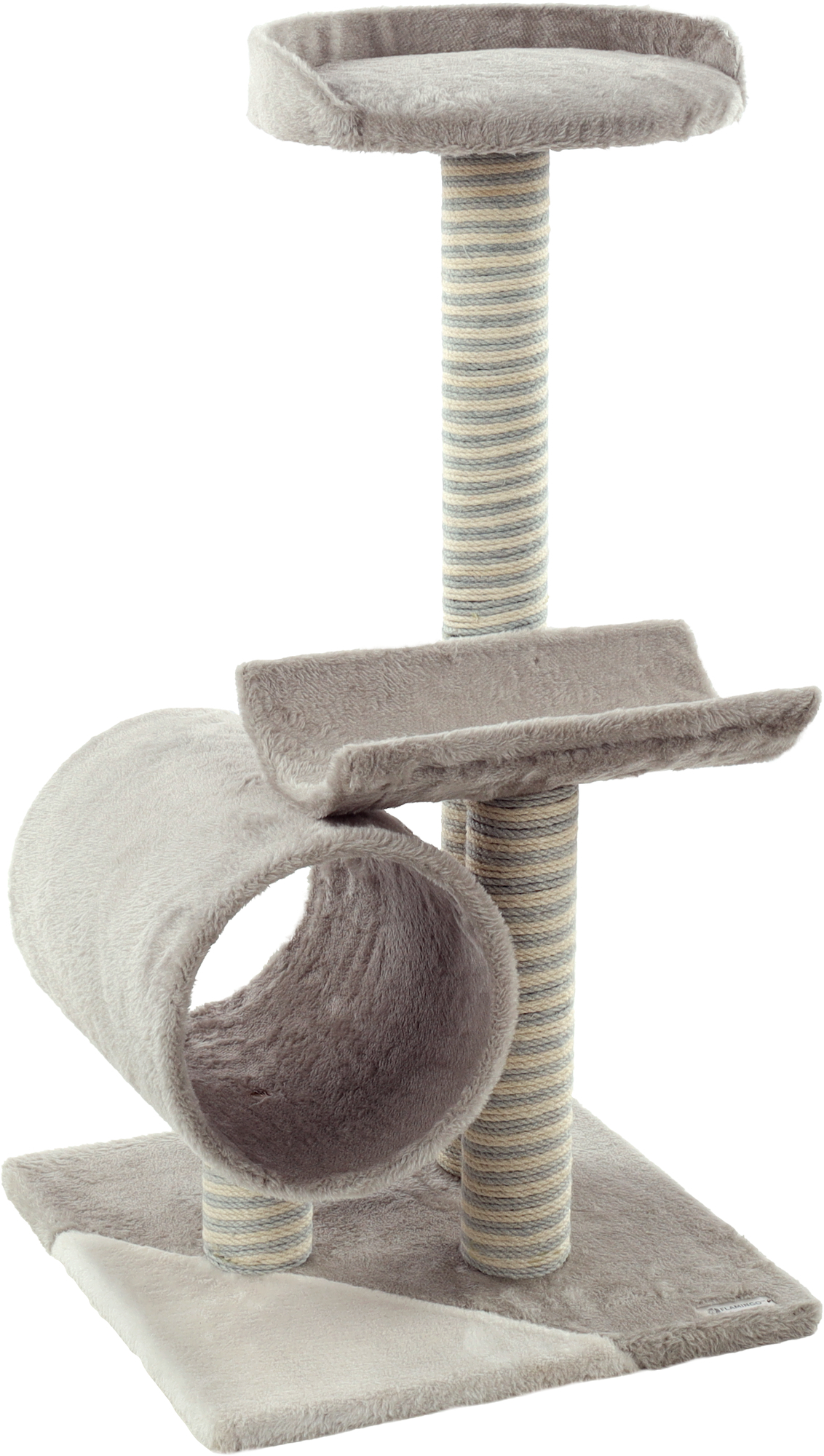 Scratching tree Burt Light beige & Light grey | 561041 | Flamingo Pet ...
