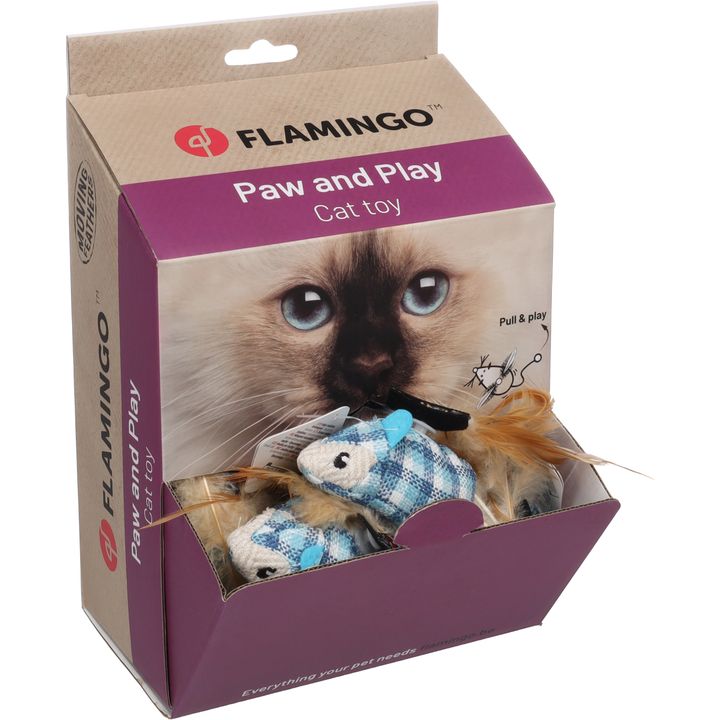 Toy Spinda Mouse Multiple colours | 561337 | Flamingo Pet Products