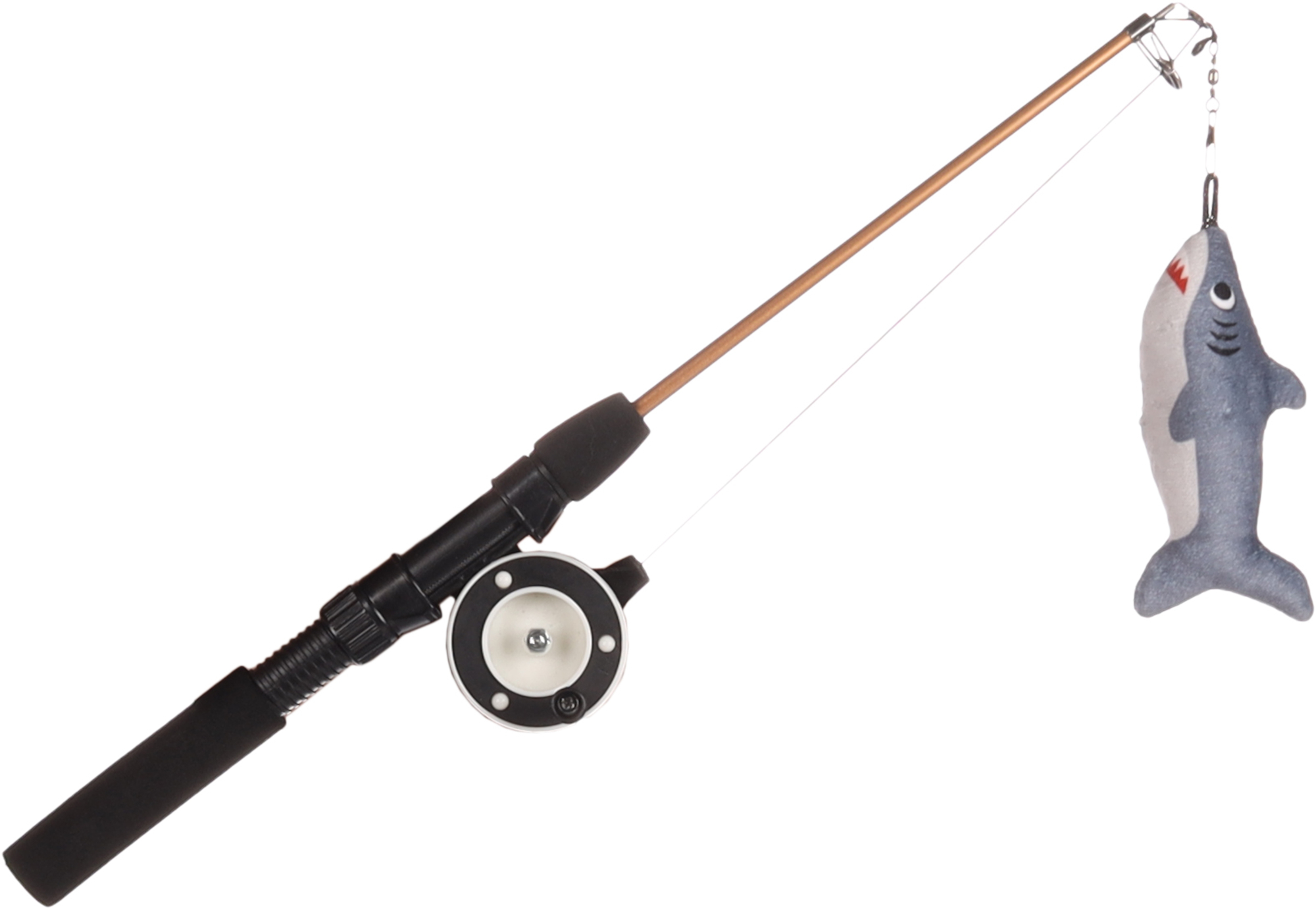 Toy Rodney Shark & Dangler Grey | 561342 | Flamingo Pet Products