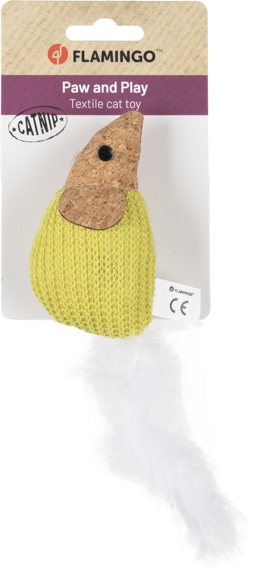 Toy Lemmo Mouse Green | 561576 | Flamingo Pet Products