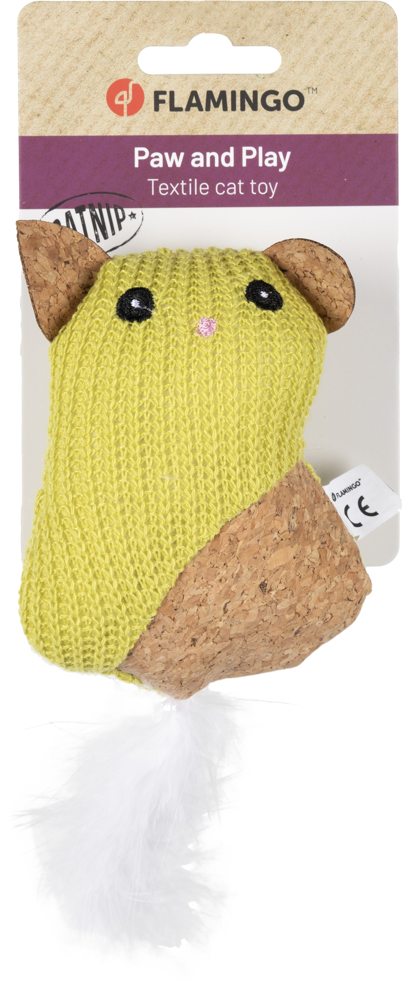 Toy Lemmo Cat Green | 561577 | Flamingo Pet Products