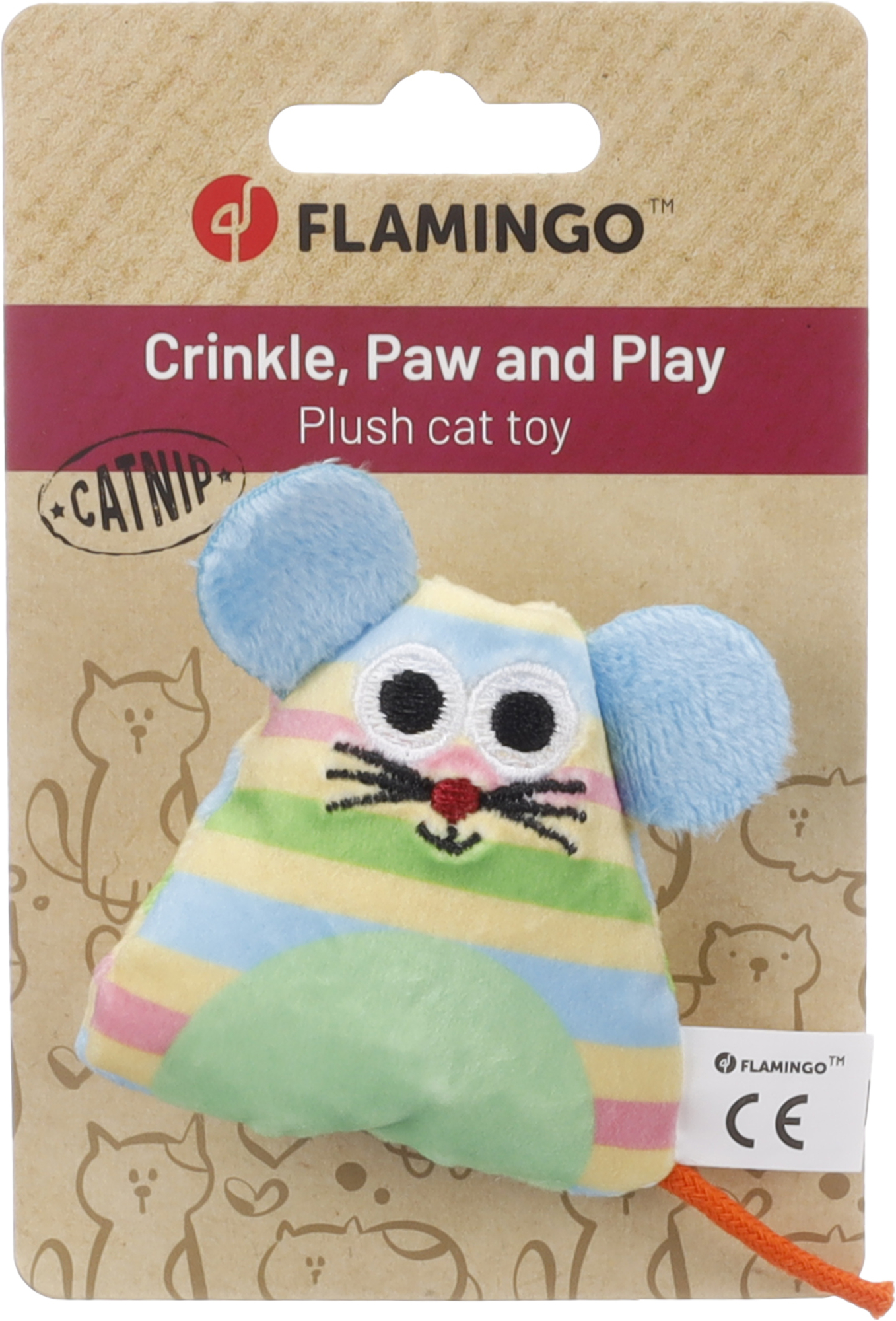 Toy Buzz Mouse Blue | 561906 | Flamingo Pet Products