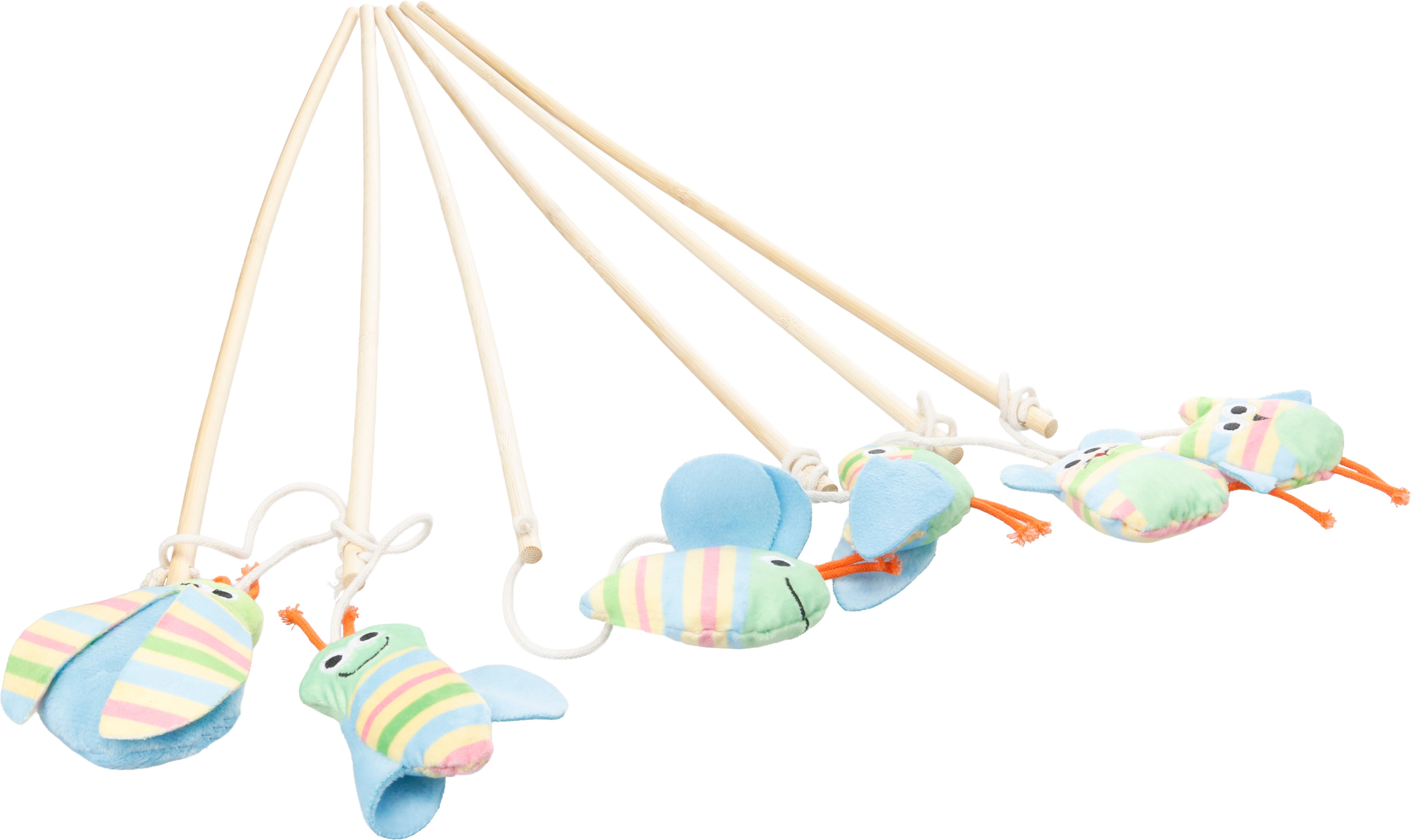 Toy Buzz Dangler with animals Blue | 561908 | Flamingo Pet Products