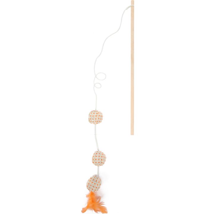 Toy Texo Dangler with ball Orange | 561935 | Flamingo Pet Products