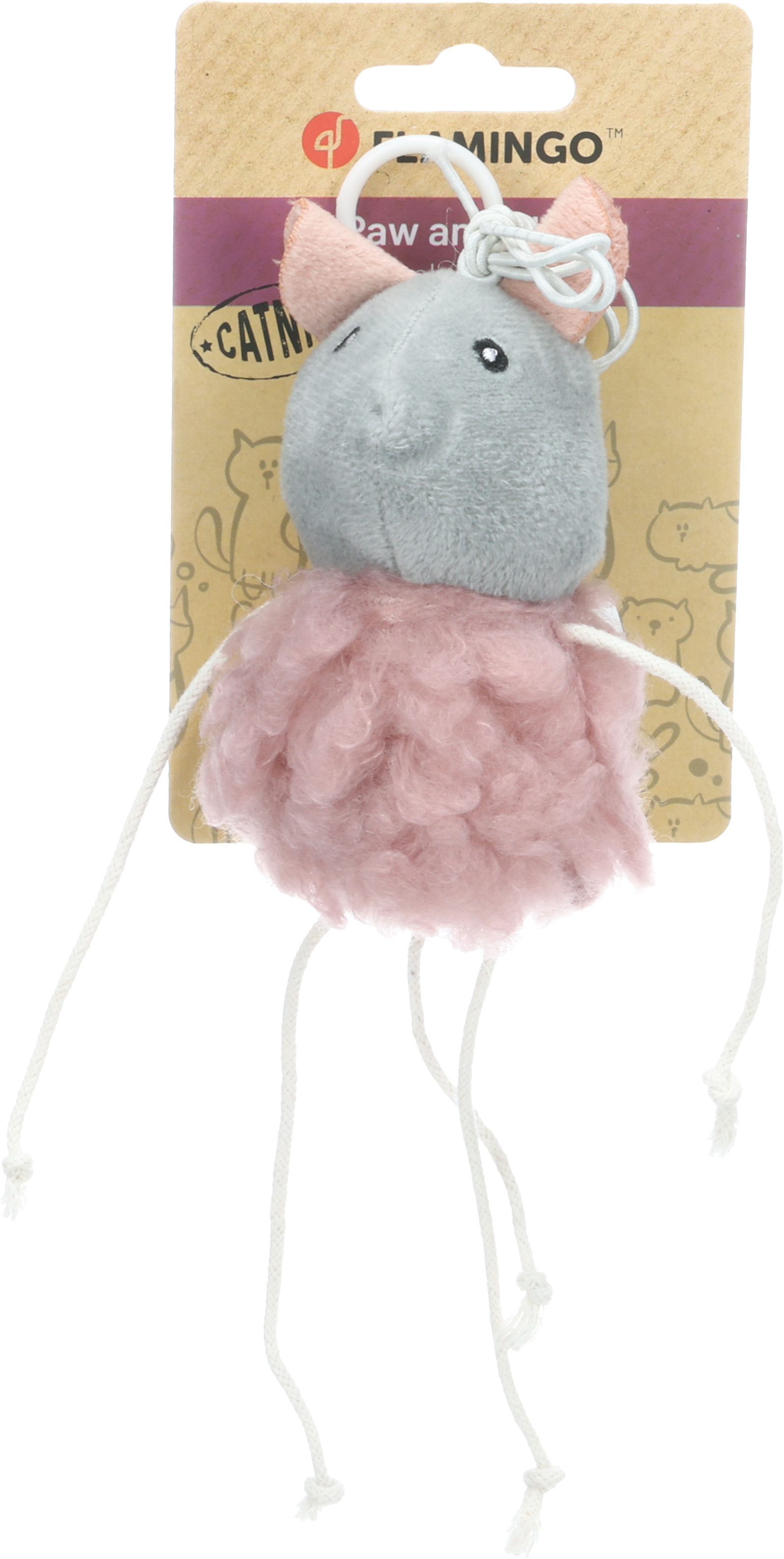 Speelgoed Gripi Muis Roze | 561976 | Flamingo Pet Products
