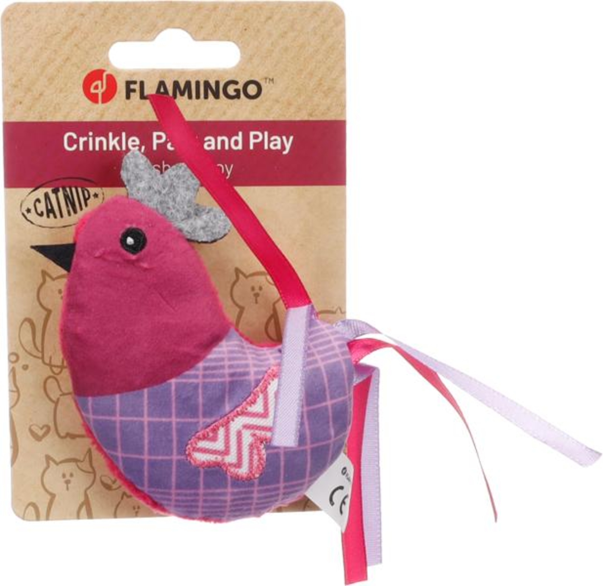 Toy Prali Chicken Purple | 561995 | Flamingo Pet Products