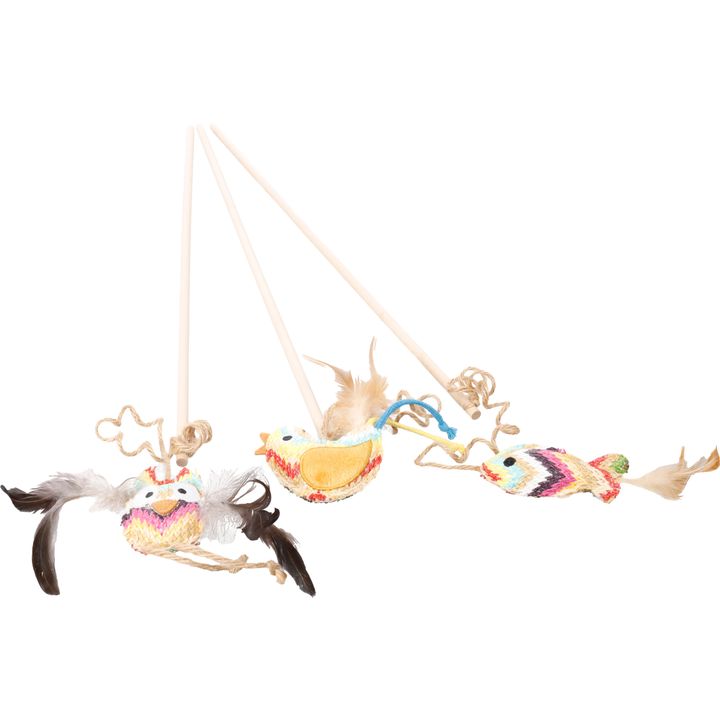 Toy Klora Dangler with animals Mix | 562019 | Flamingo Pet Products