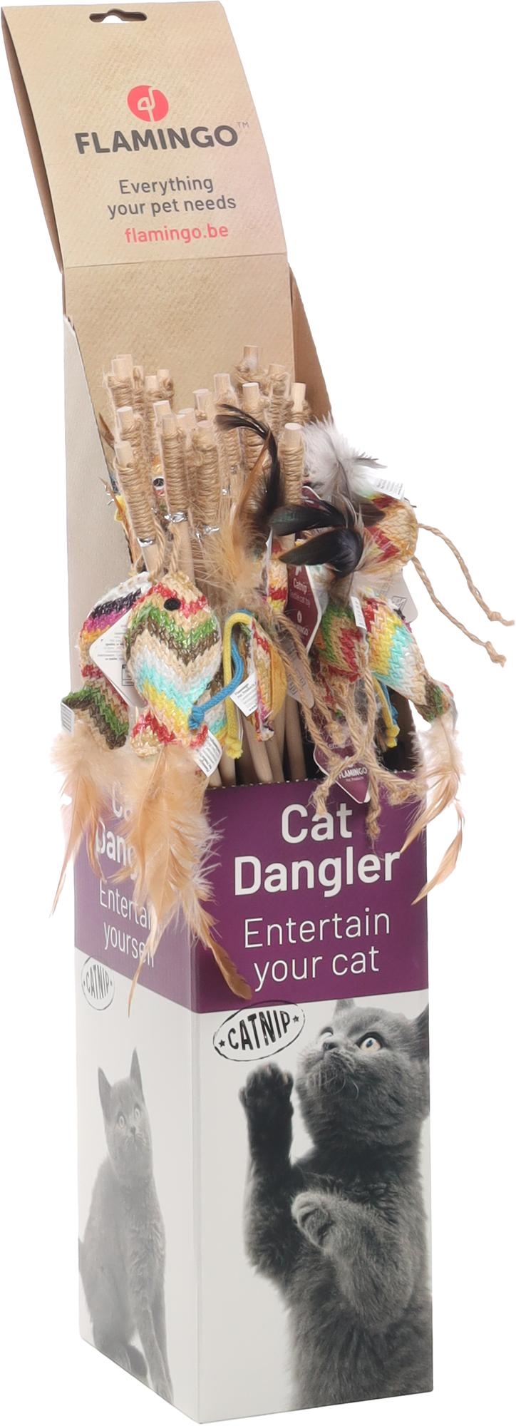 Toy Klora Dangler with animals Mix | 562019 | Flamingo Pet Products