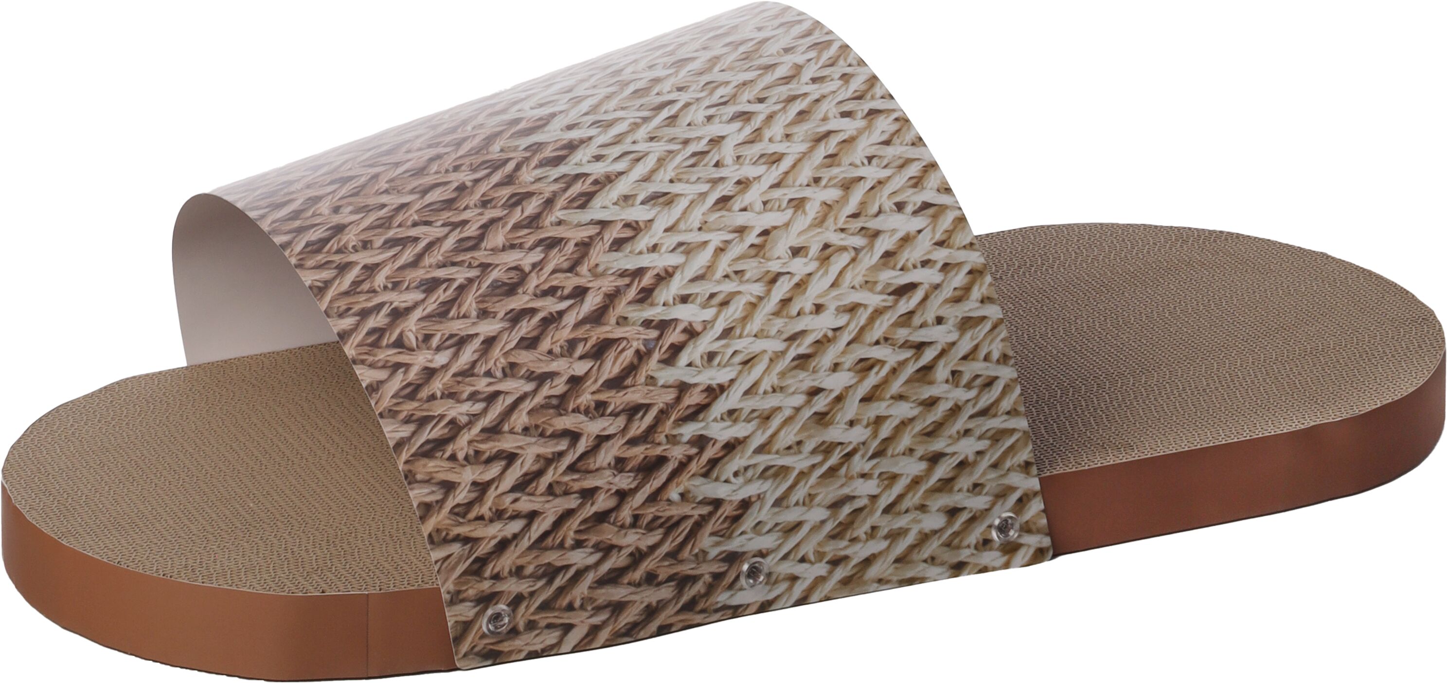 Carton à gratter Slippi Claquette Brun | 562049 | Flamingo Pet Products