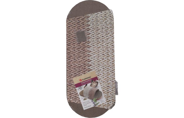 Carton à gratter Slippi Claquette Brun | 562049 | Flamingo Pet Products