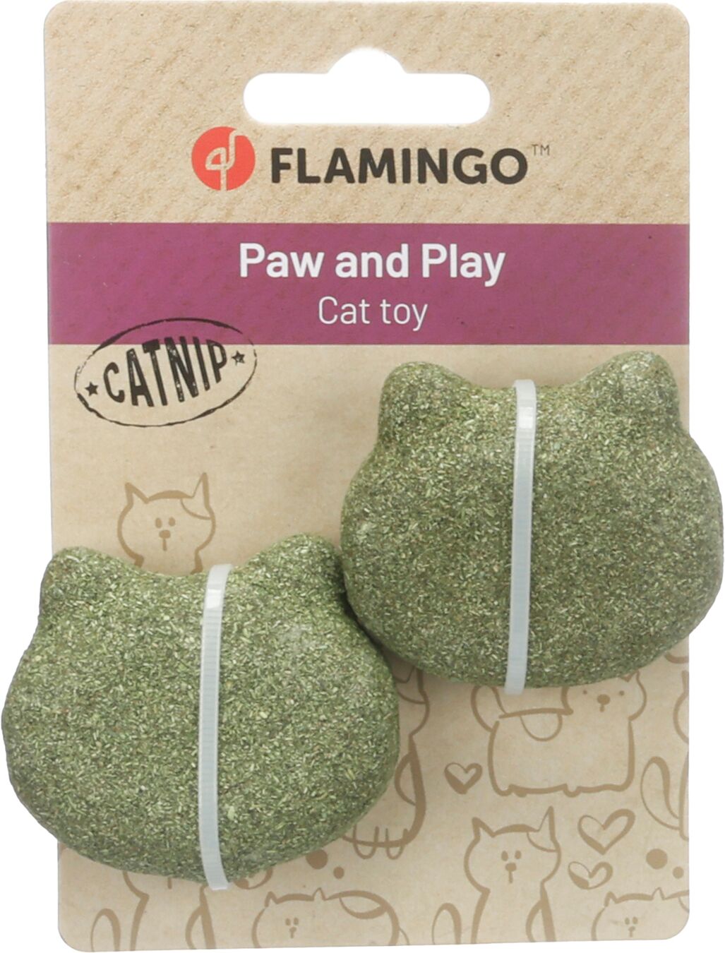 Toy Katti Cat Green | 562073 | Flamingo Pet Products