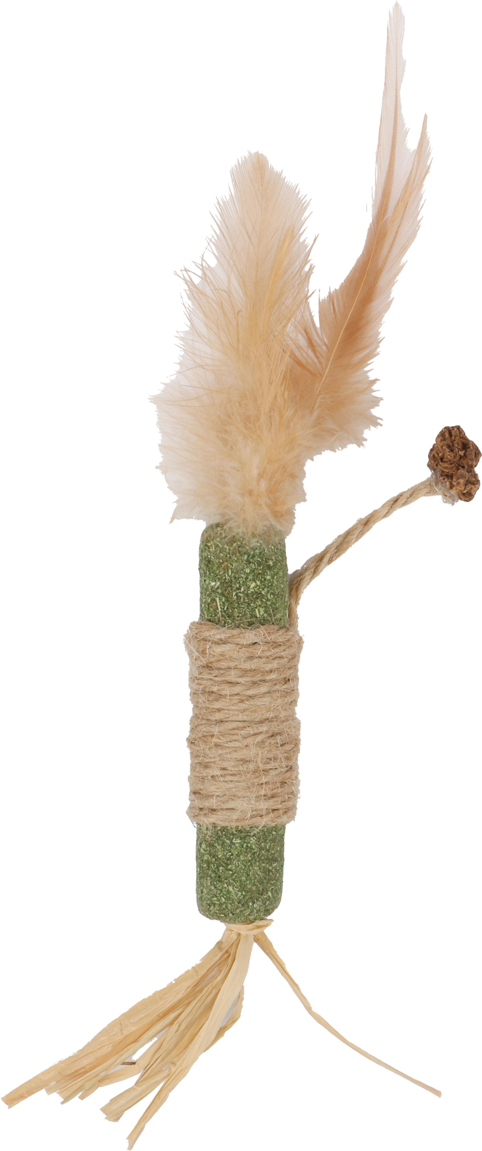 Toy Katti Stick with rope Green | 562077 | Flamingo Pet Products
