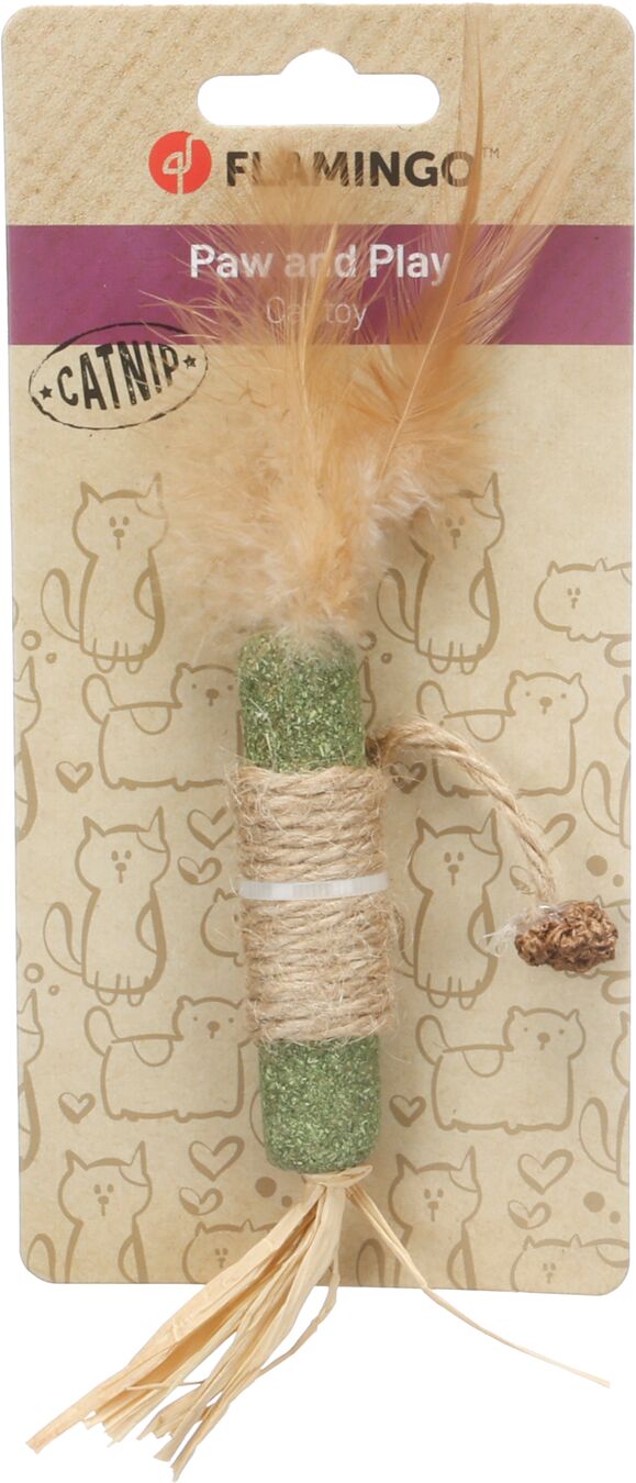 Toy Katti Stick with rope Green | 562077 | Flamingo Pet Products