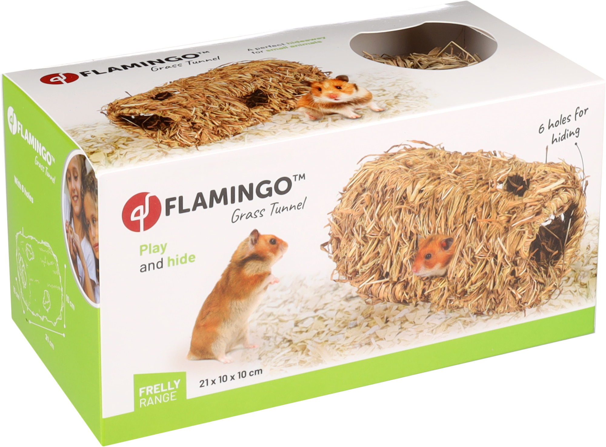 Nest Tunnel Frelly Natural | 84172 | Flamingo Pet Products