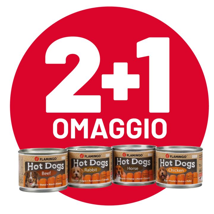 Wobbler sausages Mini in Blik IT | 891326 | Flamingo Pet Products